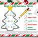 Roll a Christmas Tree, Christmas Drawing Game, Dice Game, Christmas ...