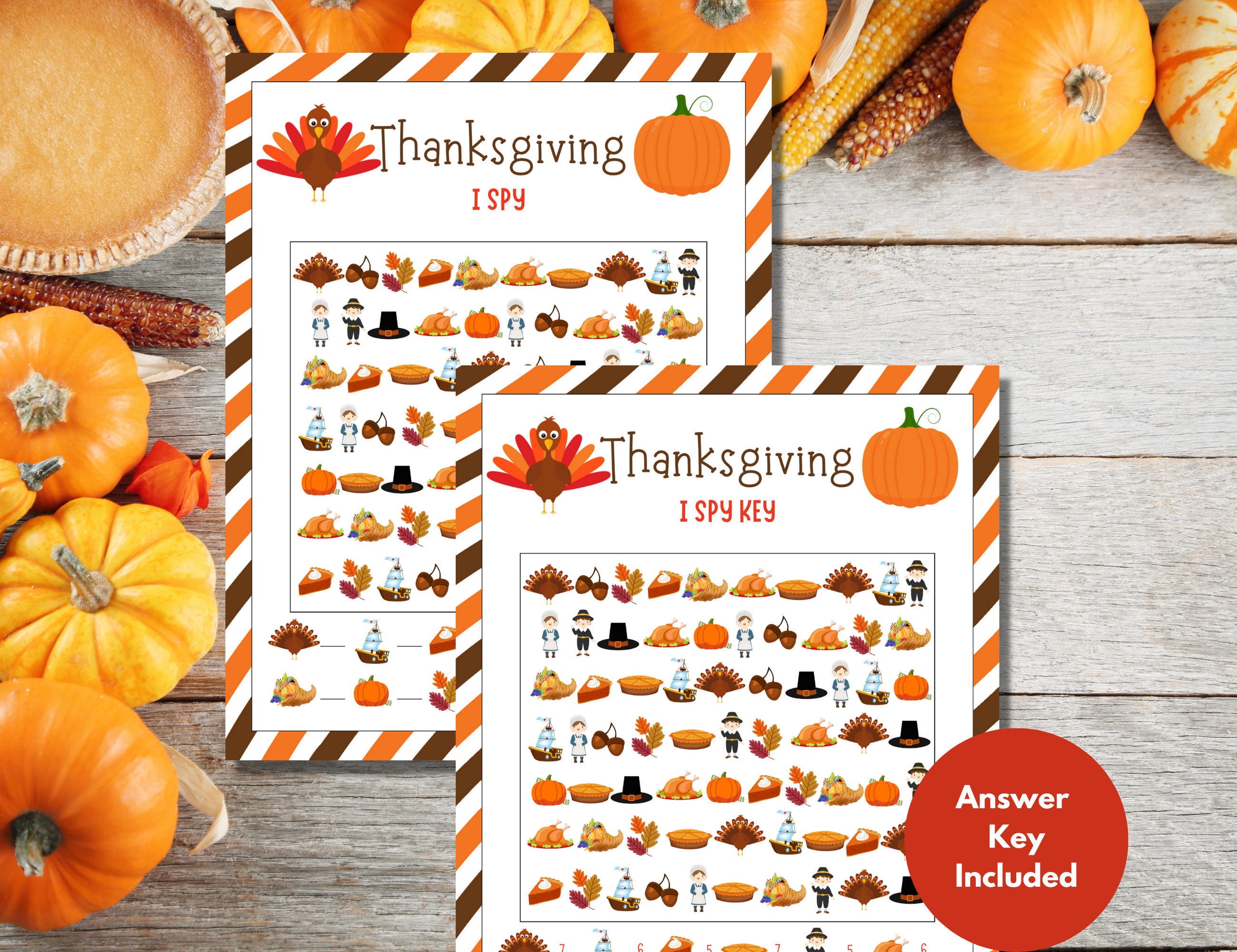 Thanksgiving I Spy Game | Look and Find Game | Thanksgiving Games ...