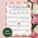 Mothers Day Find the Guest Bingo | Ice Breaker Game | Mix & Mingle Game ...