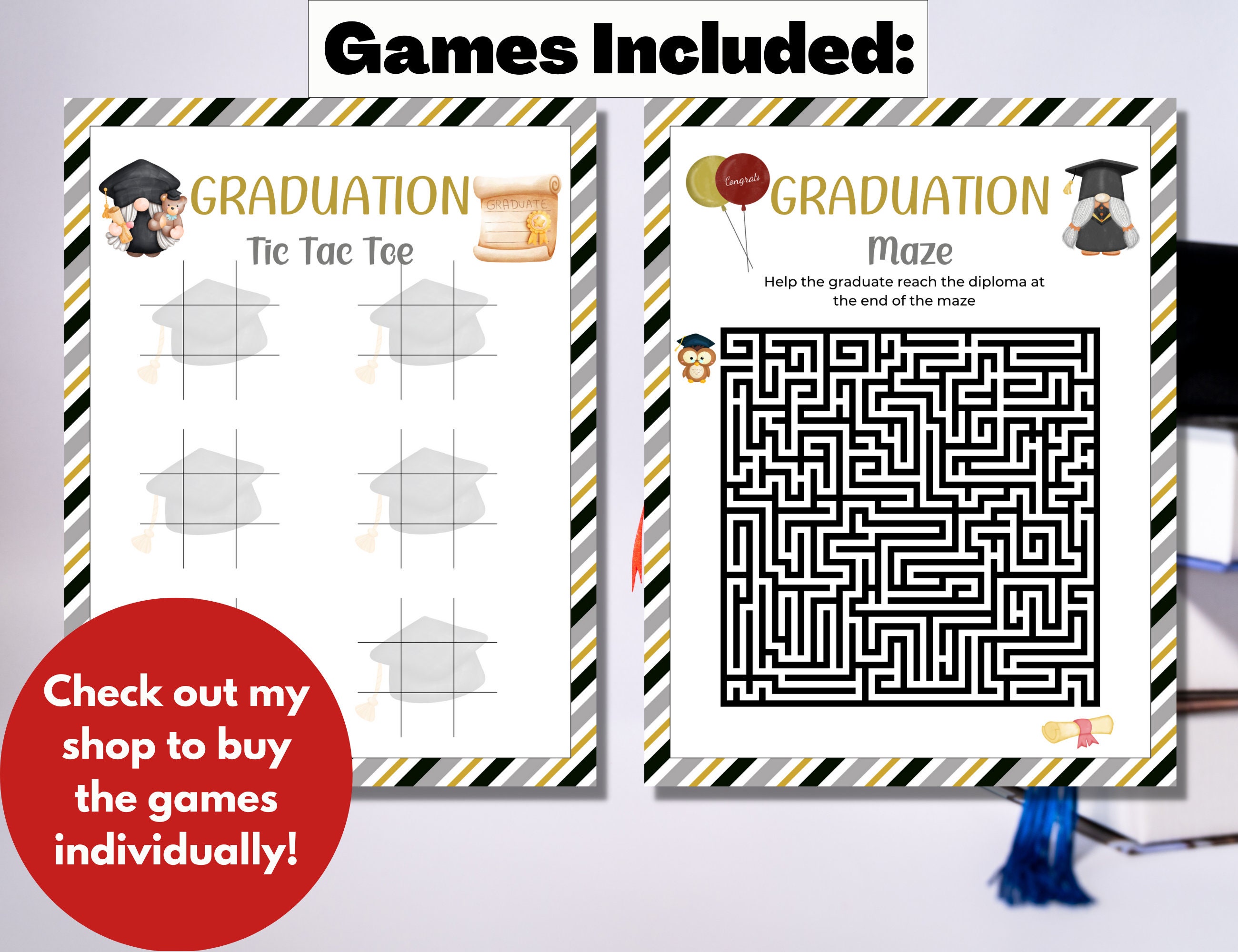 2024 Graduation Games | Graduation Party | College Graduation | High ...