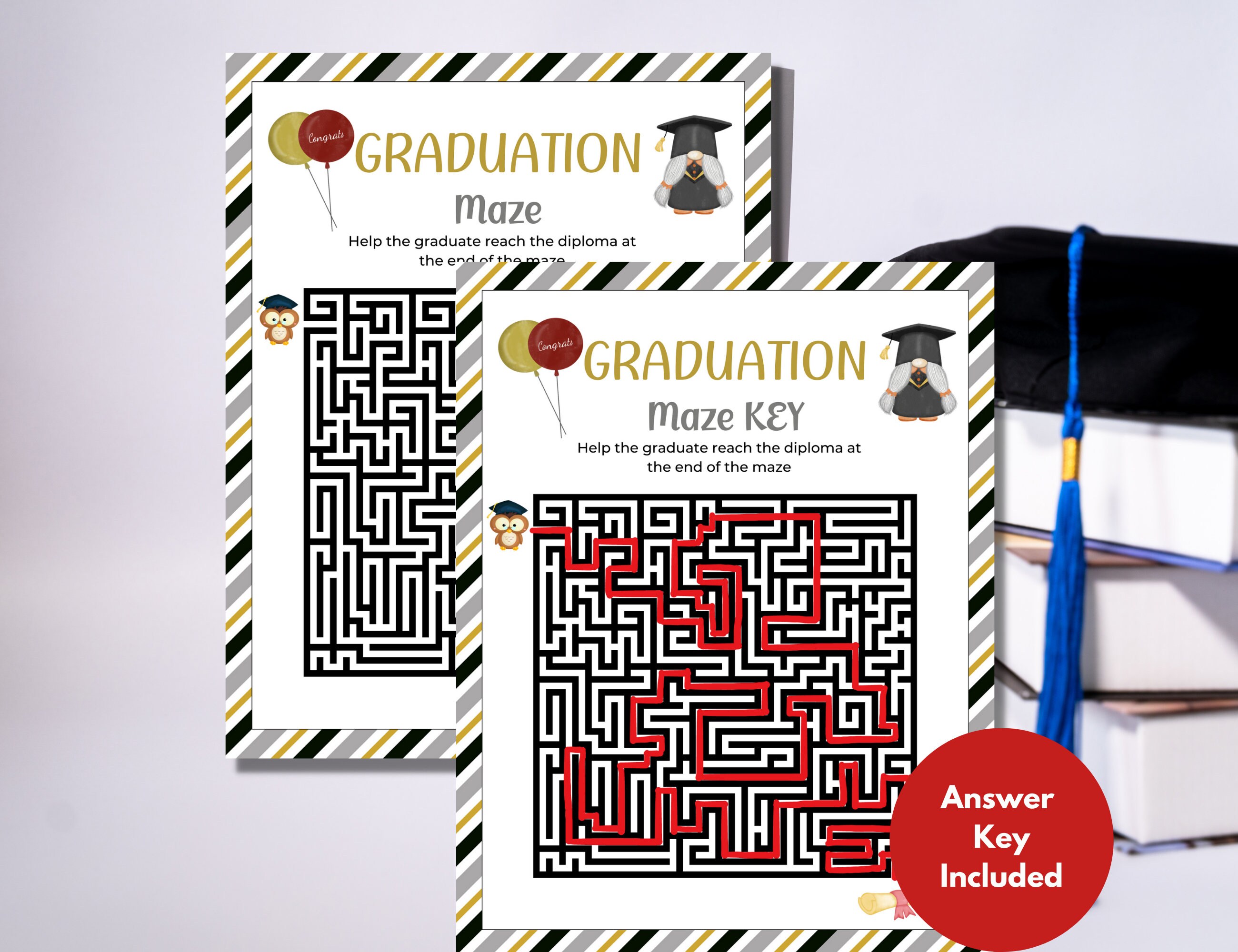 Graduation Maze Game | Kids Maze Game | 2024 Graduation Games ...