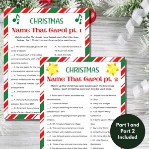 Name That Christmas Carol Game | Christmas Song Game | Christmas Games ...