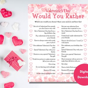 Valentines Day Would You Rather, Valentines Day This or That ...
