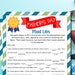 Fathers Day Mad Libs Game | Fathers Day Game | Kids Game | Fathers Day ...