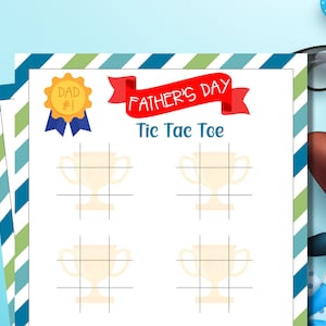 Fathers Day Tic Tac Toe Game | Kids Games | Fathers Day Games | Family ...