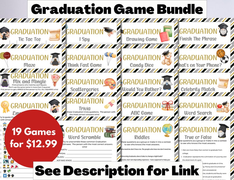 Graduation Word Scramble Game | Graduation Unscramble Game | 2024 ...