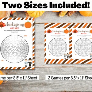 Thanksgiving Maze Race | Kids Maze Game | Thanksgiving Games | Family ...
