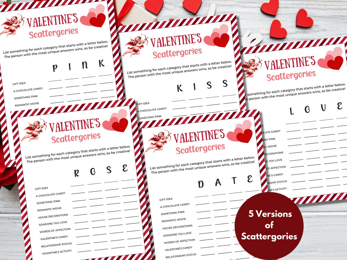 Valentines Games | Valentines Day | Valentines Party Games | Valentines ...
