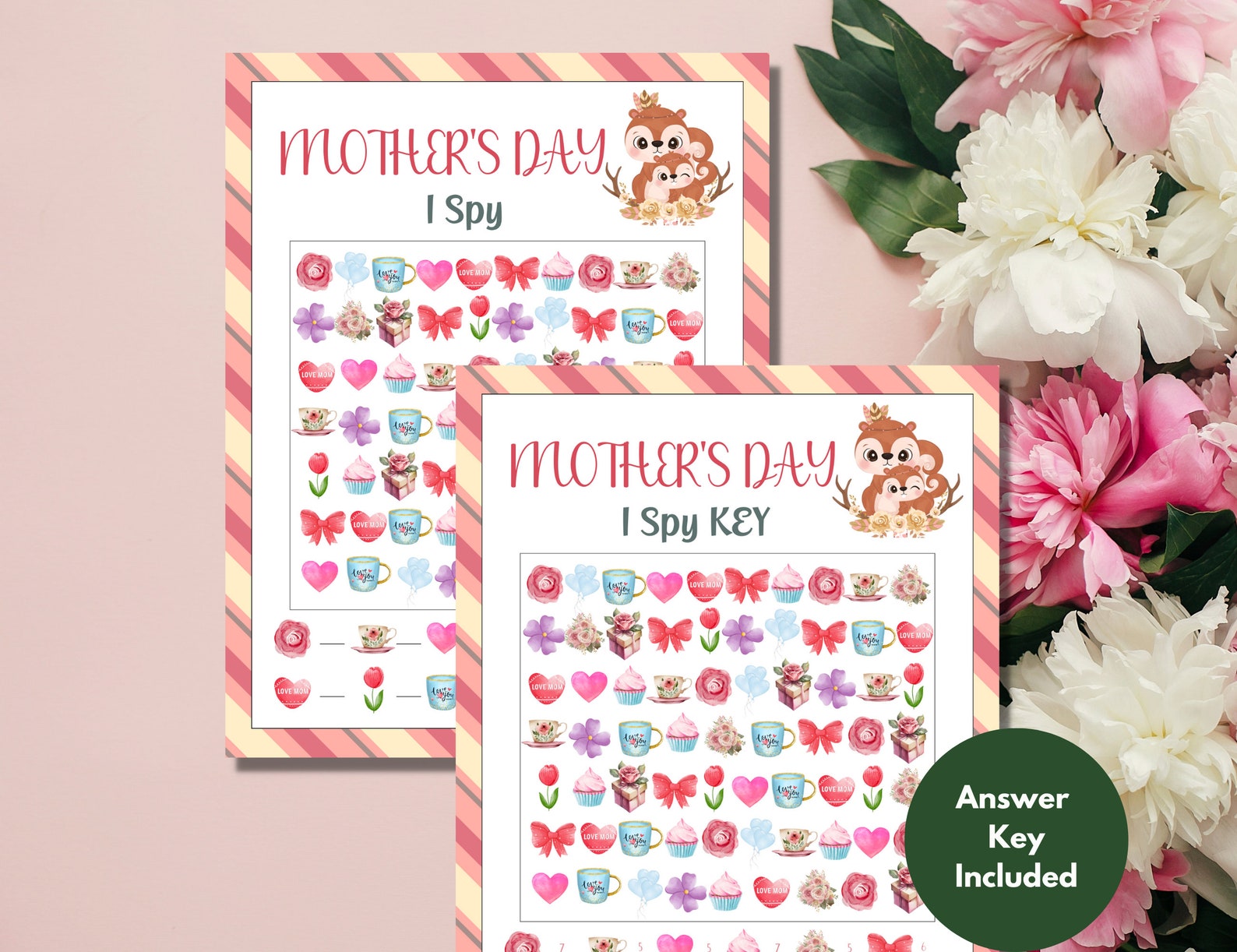 Mothers Day I Spy Game | Look and Find Game | Mothers Day Games | Kids ...