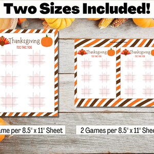 Thanksgiving Tic Tac Toe Game | Kids Games | Thanksgiving Games ...