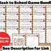 Back to School Tic Tac Toe Game | Back to School Games | First Day of ...