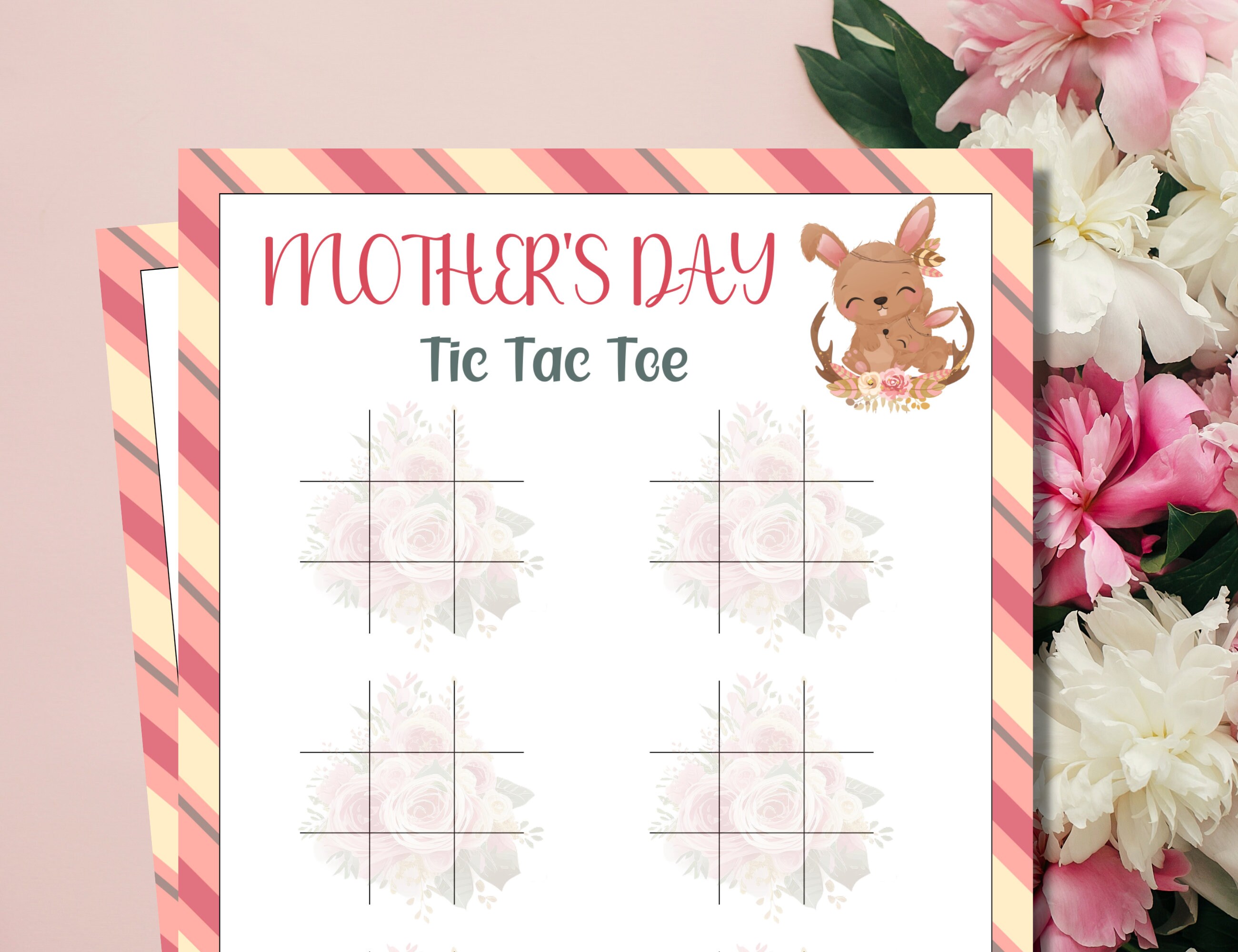 Mothers Day Tic Tac Toe Game | Kids Games | Mothers Day Games | Family ...