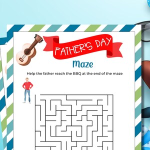 Fathers Day Maze Game | Kids Maze Game | Fathers Day Games | Family ...