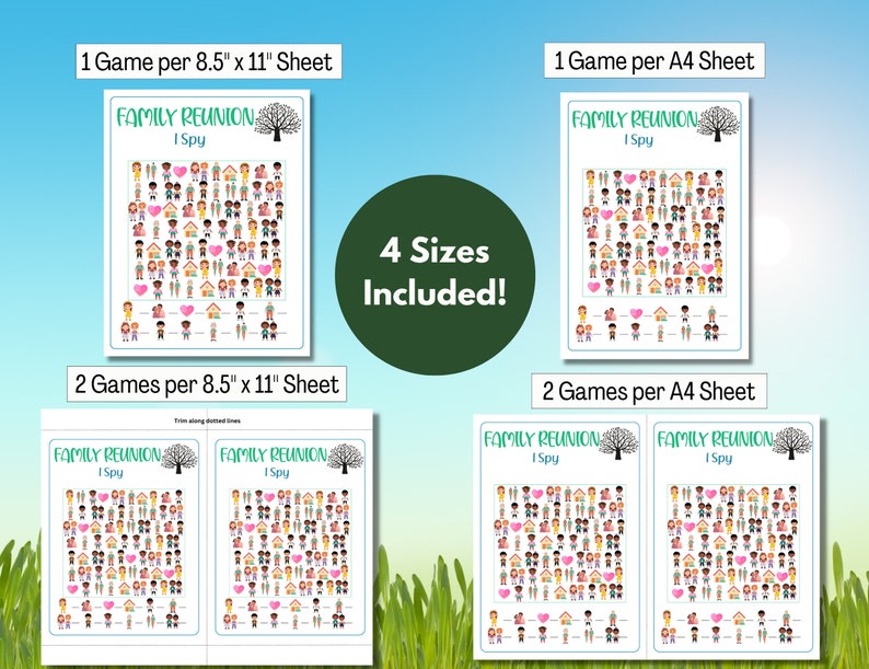 Family Reunion I Spy Game | Look and Find Game | Family Reunion Games ...