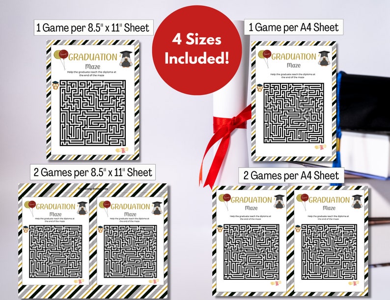 Graduation Maze Game | Kids Maze Game | 2024 Graduation Games ...