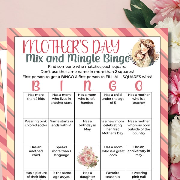 Find Someone Who Game - Etsy