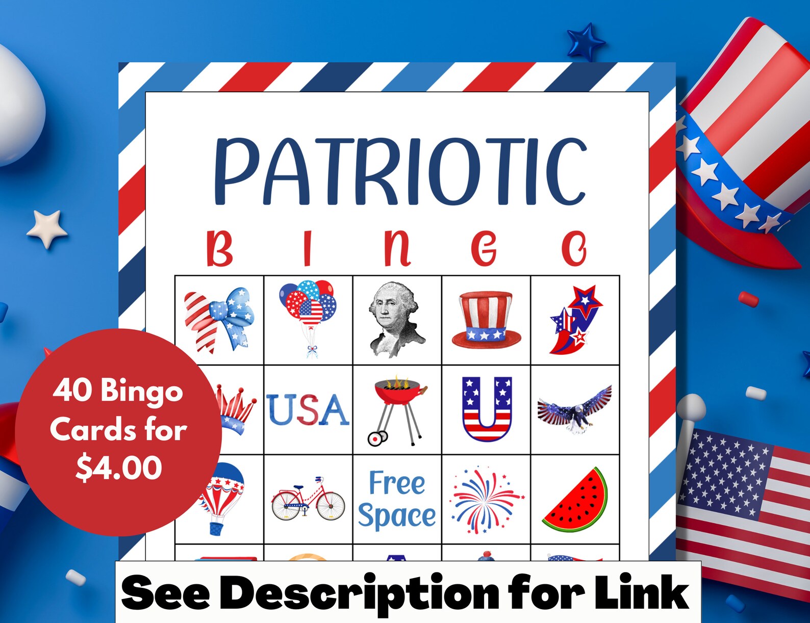 4th of July Drawing Game | Kids Game | 4th of July Games | Family Game ...