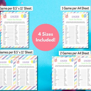 Easter Game Bundle | Easter Activities | Easter Games | Printable Games ...