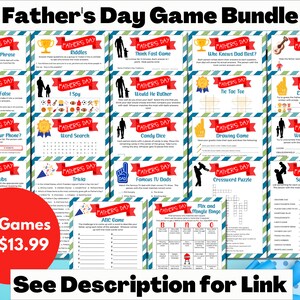 Fathers Day Scattergories Game | Fathers Day Word Game | Fathers Day ...