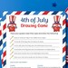 4th of July Drawing Game | Kids Game | 4th of July Games | Family Game ...