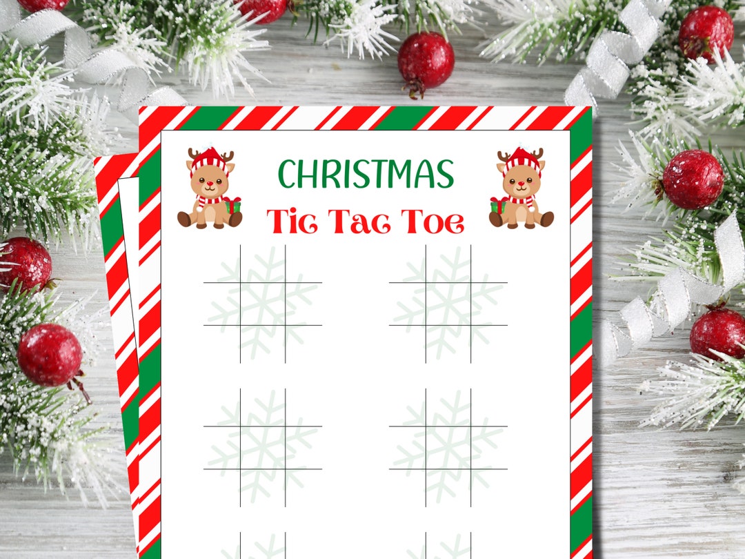 Christmas Tic Tac Toe Game | Kids Games | Christmas Games | Family ...