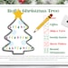 Roll a Christmas Tree, Dice Game, Christmas Drawing Game, Printable ...