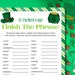 St Patrick's Day Find the Guest Bingo, Ice Breaker Game, Mix & Mingle ...