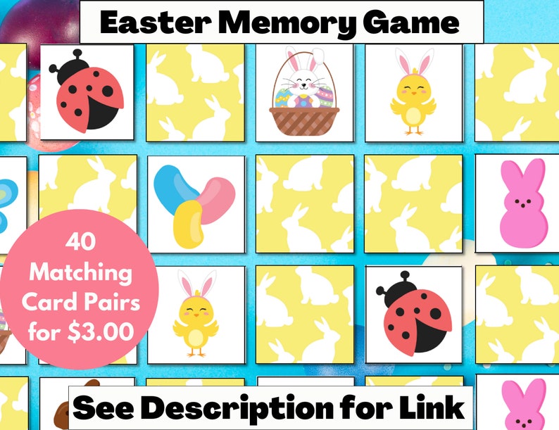 Easter I Spy Game | Easter Egg Hunt | Look and Find Game | Printable ...