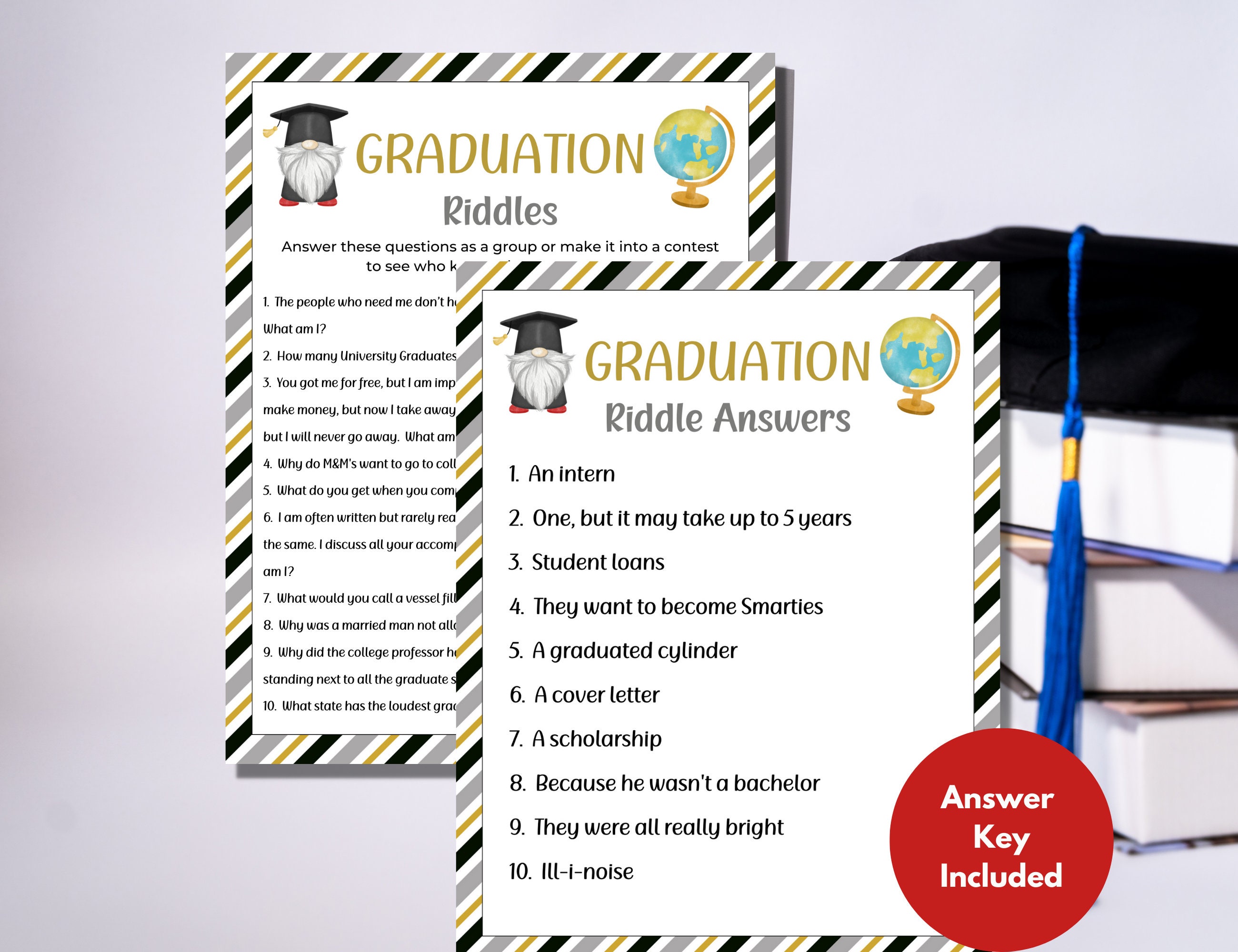 Graduation Riddle Game Graduation Riddle Me This 2024 Graduation Games ...