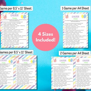 Easter Trivia Game | Easter Games | Easter Party Game | Easter Family ...