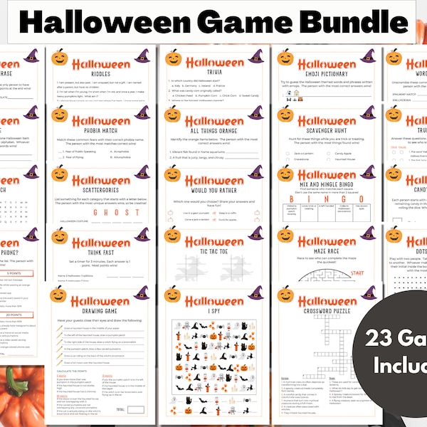 Halloween I Spy Game Look and Find Game Halloween Games Kids Games ...