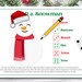 Roll a Christmas Drawing, Dice Game, Christmas Printable Game, Kids ...