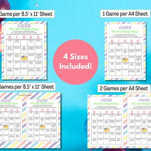 Easter Find the Guest Bingo | Ice Breaker Game | Mix & Mingle Game ...