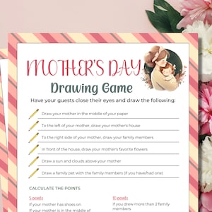 Mothers Day Drawing Game | Kids Game | Mothers Day Games | Mothers Day ...