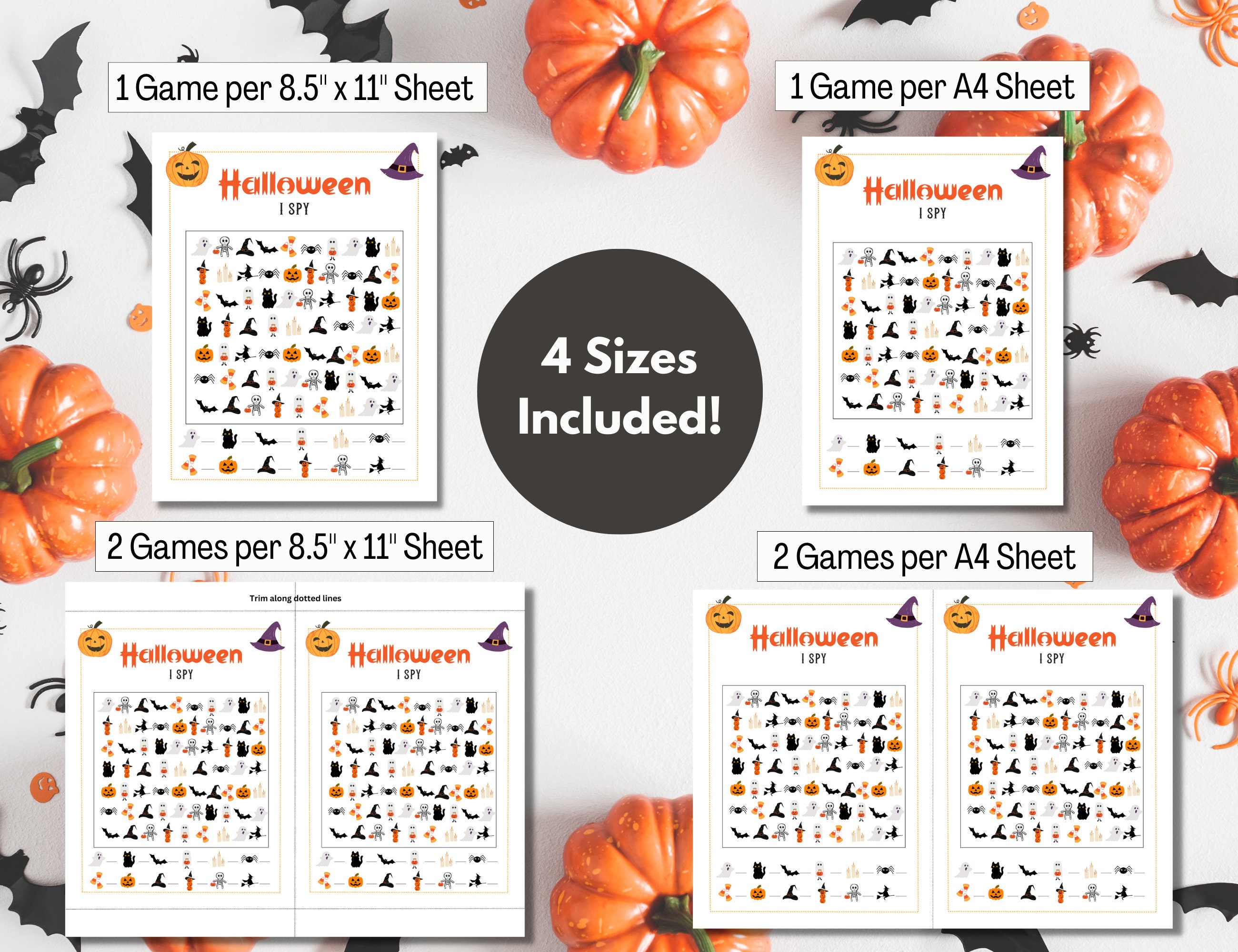 Halloween I Spy Game | Look and Find Game | Halloween Games | Kids ...