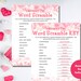 Valentines Day Word Scramble Game, Valentines Day Unscramble Game ...