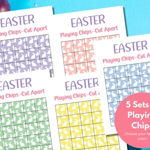 Easter Bingo | Easter Games | Easter Classroom Games | Party Games ...