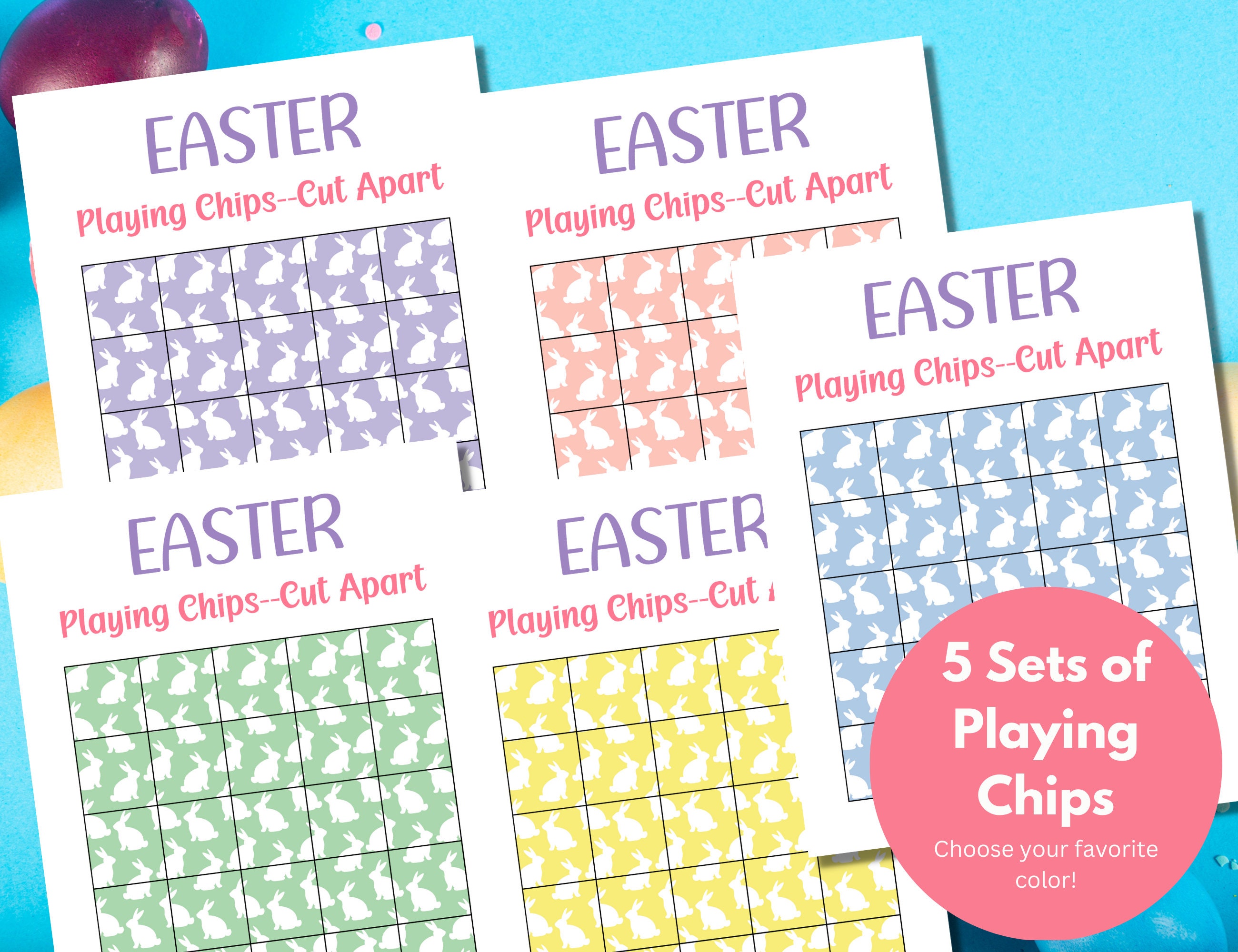Easter Bingo | Easter Games | Easter Classroom Games | Party Games ...
