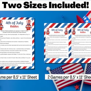 4th of July Riddles | 4th of July Riddle Me This | 4th of July Games ...