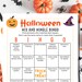 Halloween Find the Guest Bingo Halloween Games Ice Breaker Game Mix ...