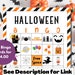 Halloween Find the Guest Bingo Halloween Games Ice Breaker Game Mix ...