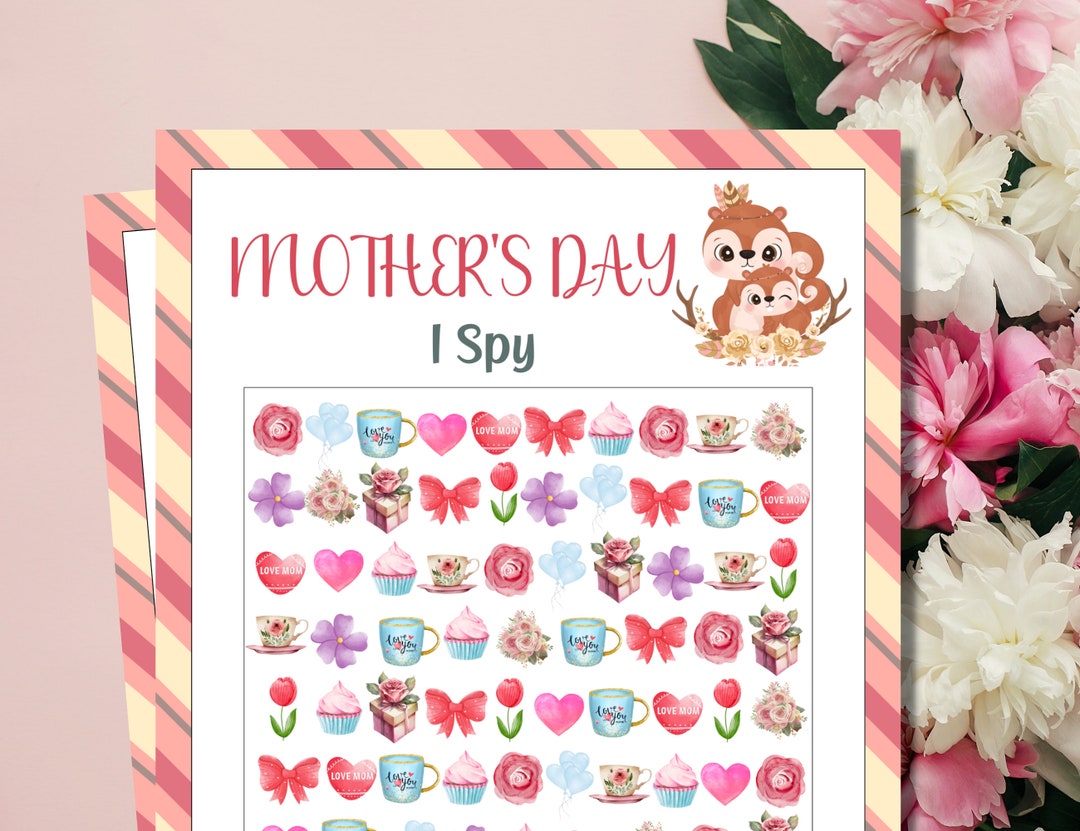 Mothers Day I Spy Game | Look and Find Game | Mothers Day Games | Kids ...