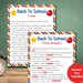 Back to School Trivia Game | Back to School Games | Printable Games ...