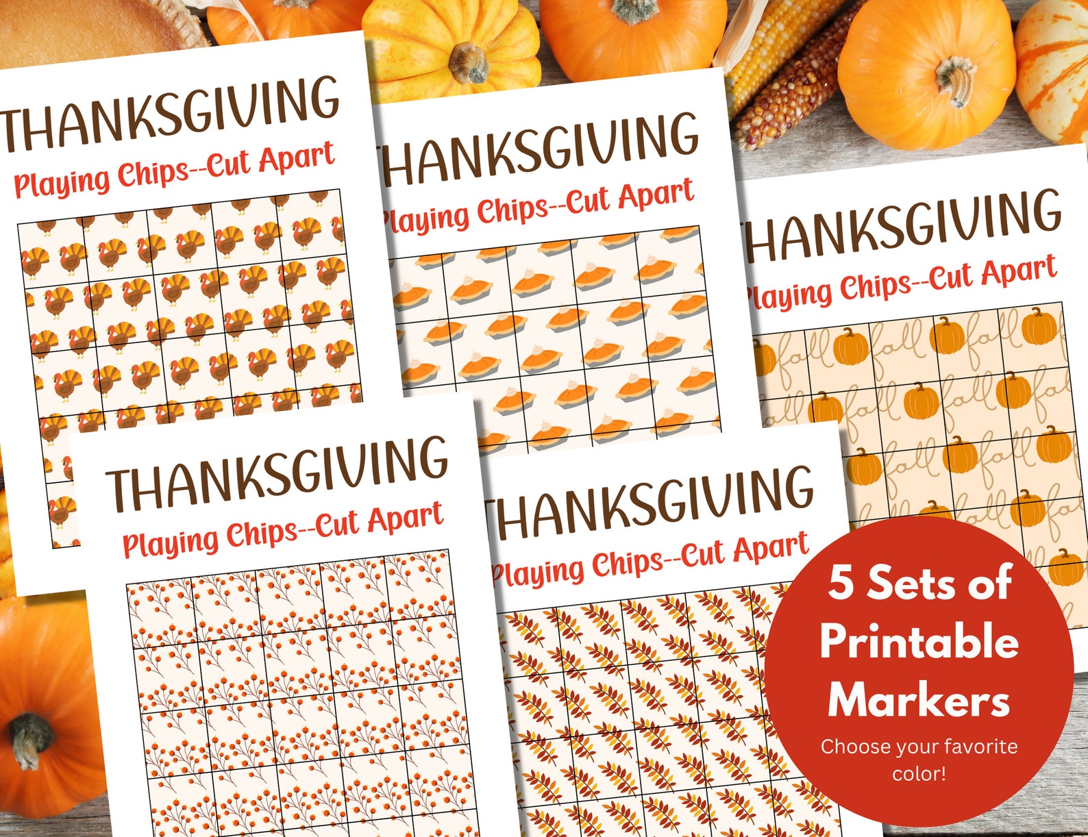 Thanksgiving Bingo | Friendsgiving Bingo | Thanksgiving Games | Family ...
