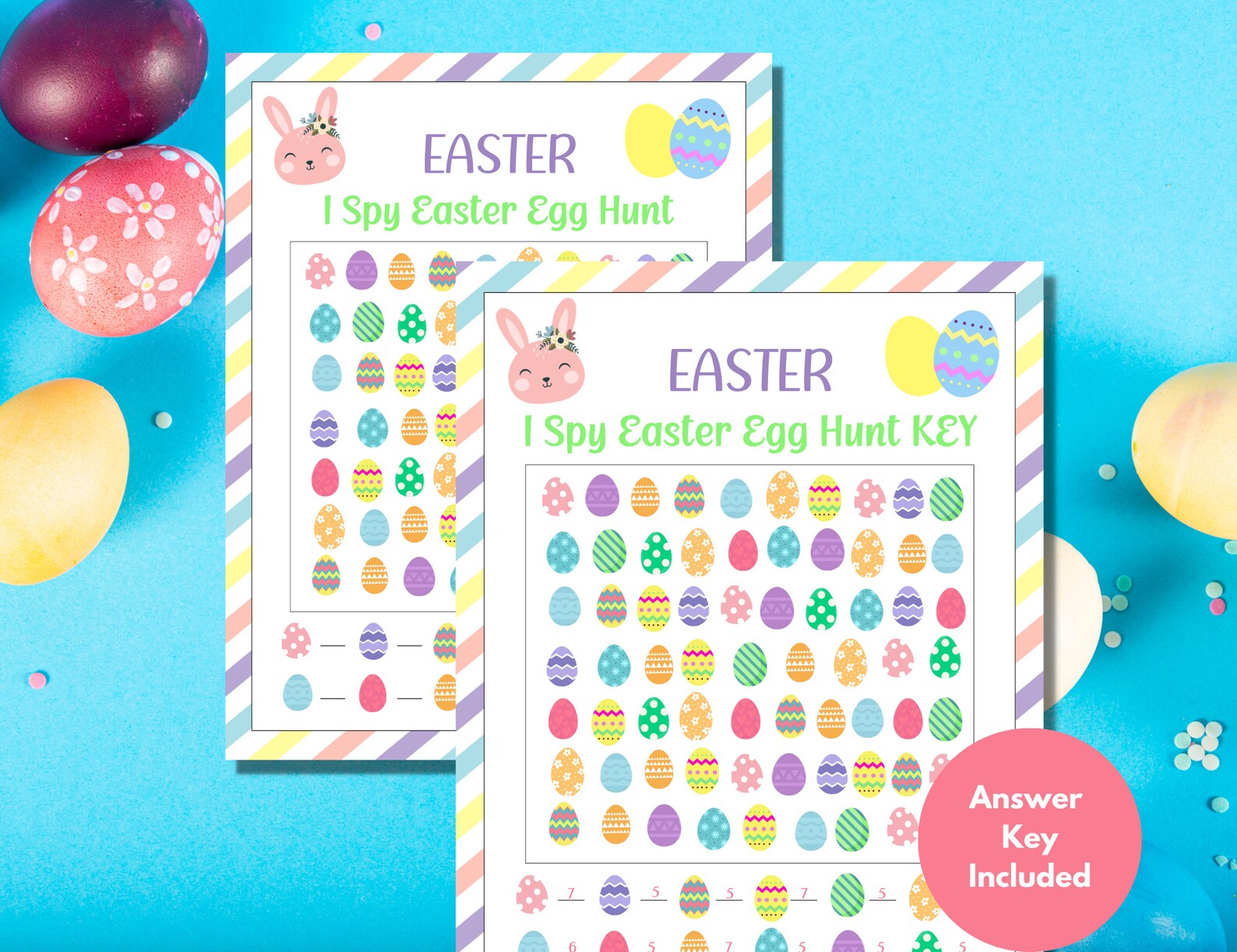 Easter I Spy Game | Easter Egg Hunt | Look and Find Game | Printable ...