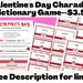 Valentines Day Finish the Phrase Game, Fill in the Blank, Valentines ...