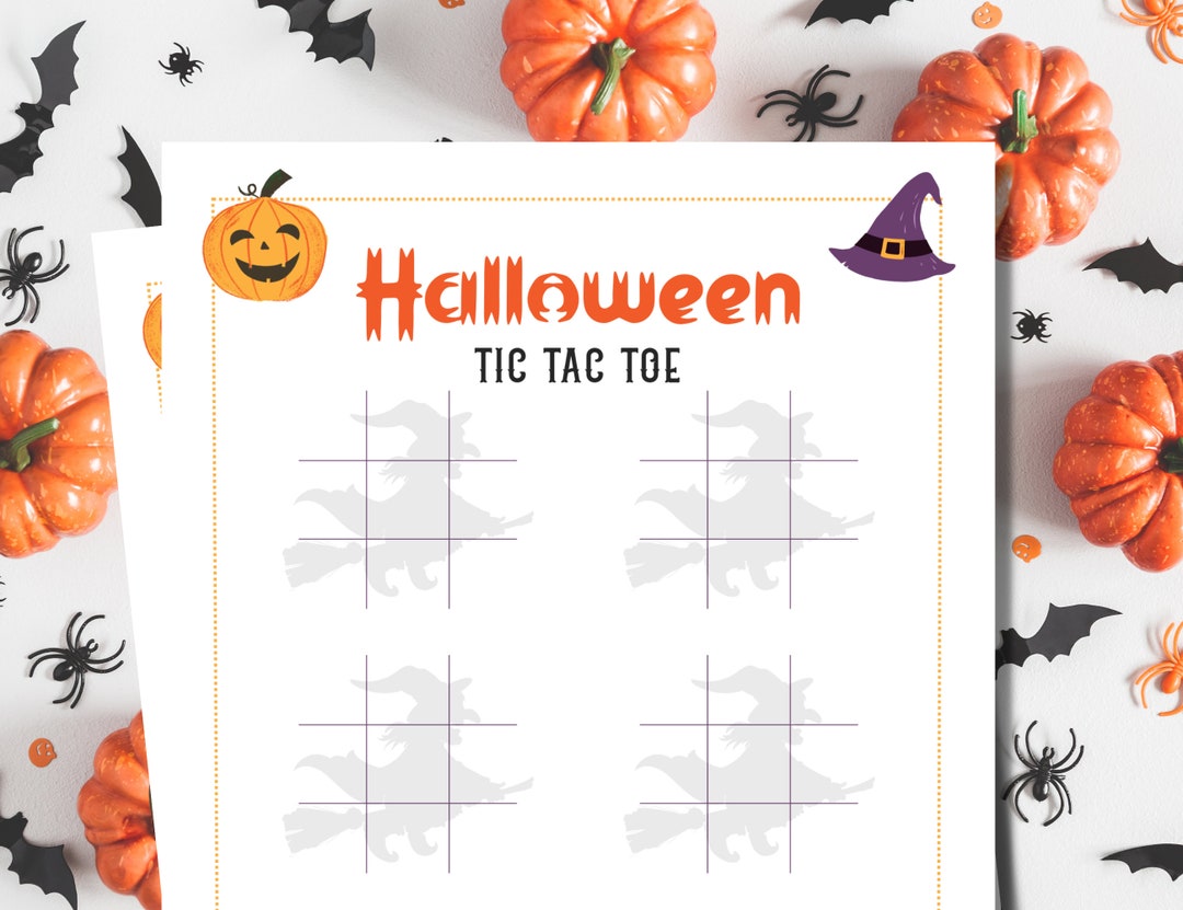 Halloween Tic Tac Toe Game | Kids Games | Halloween Games | Family ...