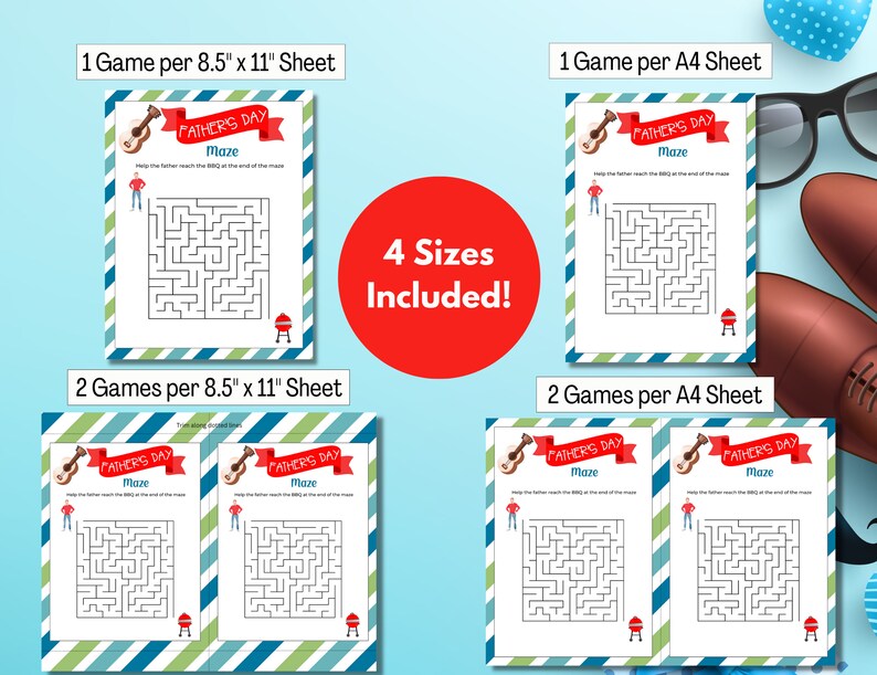 Fathers Day Maze Game | Kids Maze Game | Fathers Day Games | Family ...