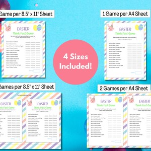 Easter Think Fast Game | Easter Trivia Game | Printable Easter Games ...