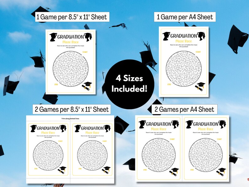 Graduation Maze Race | Kids Maze Game | 2024 Graduation Games ...